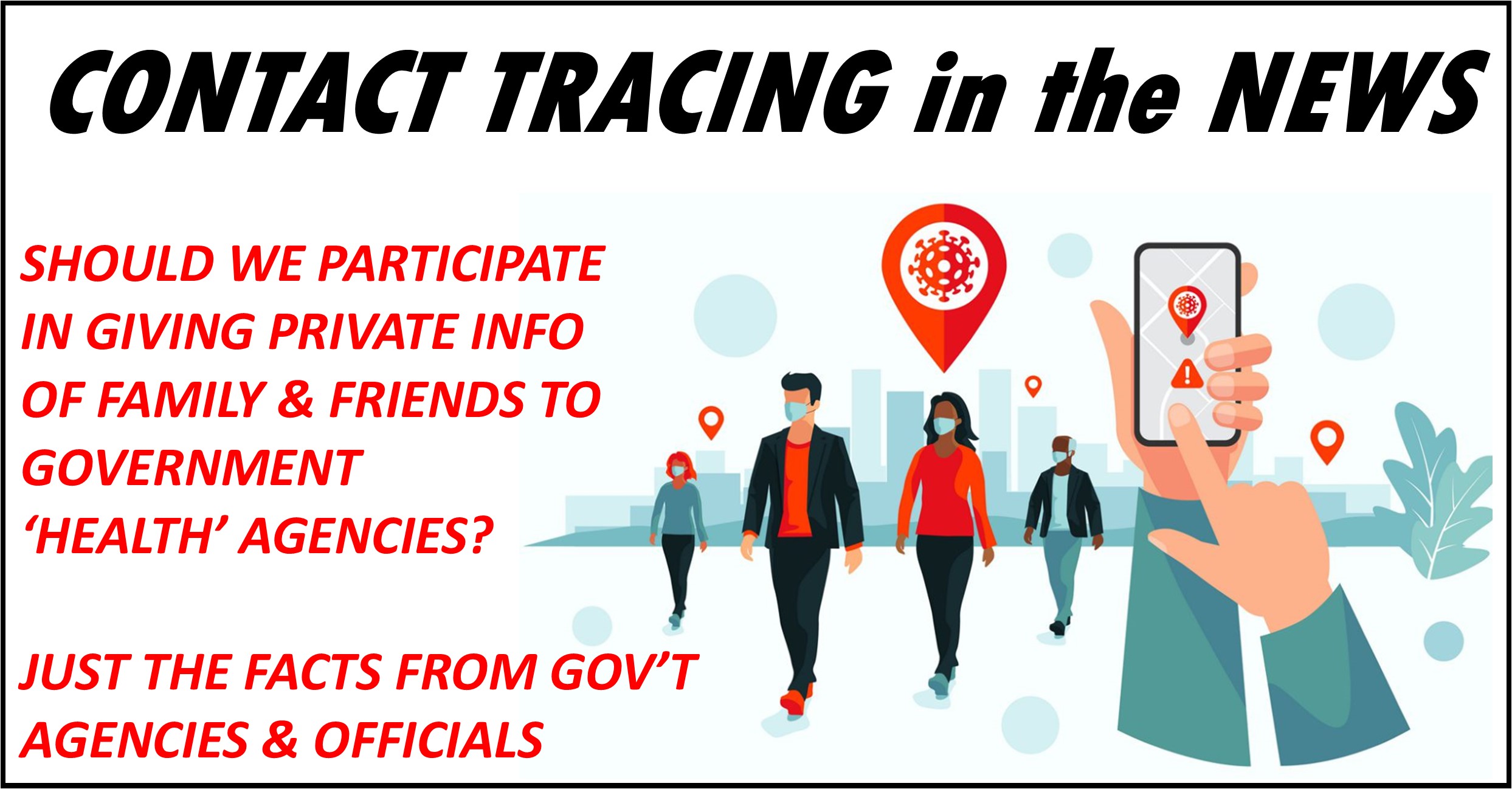 Contract Tracing, Should We Participate? | HIS WORD HEALS!